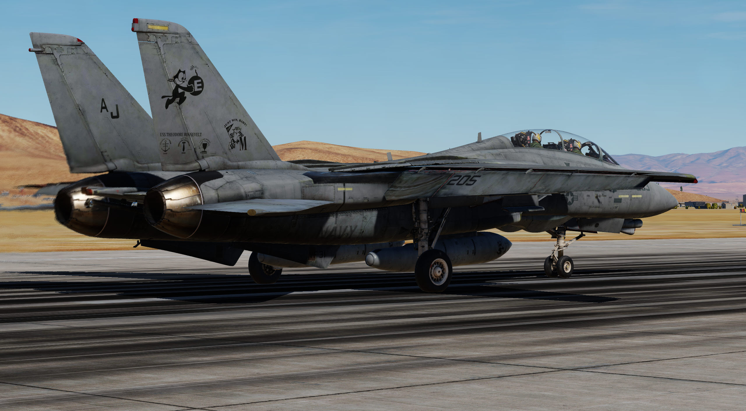 F-14 Tomcat VF-31 Tomcatters 2006 "Christine"